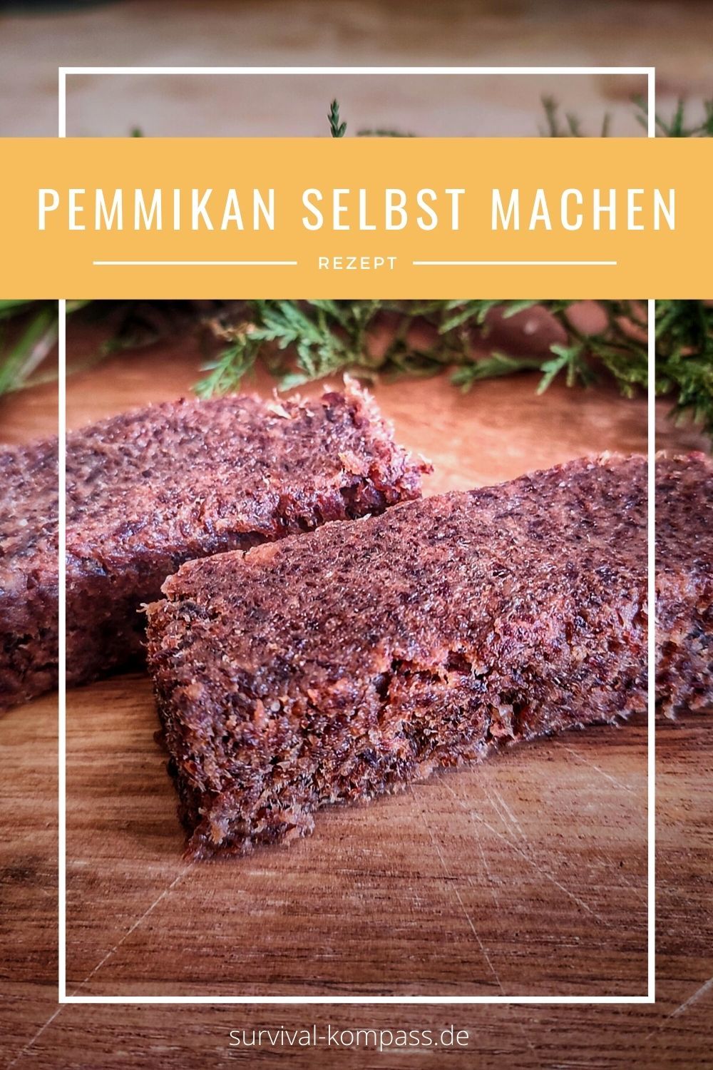 Ursprüngliches Pemmikan Rezept aus Nordamerika