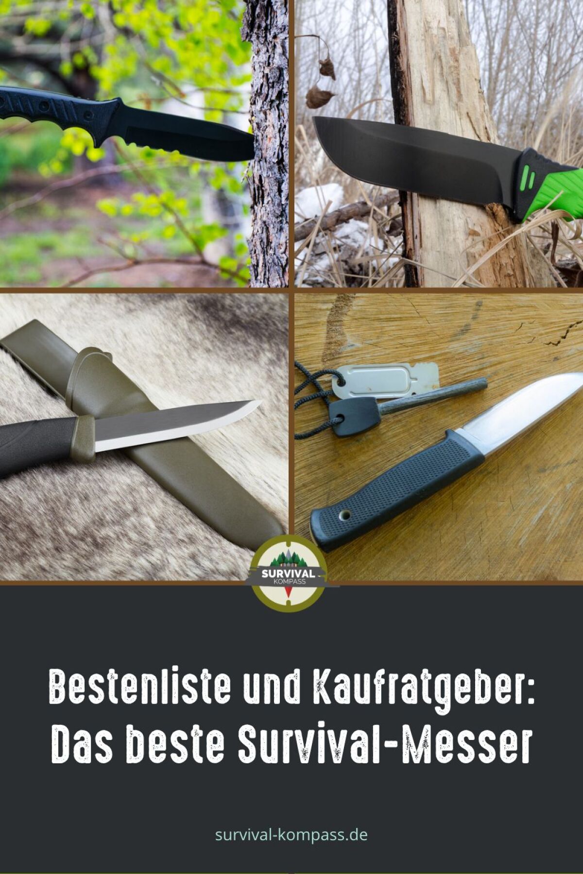 Die 6 besten Survival-Messer – Topliste und Kaufratgeber
