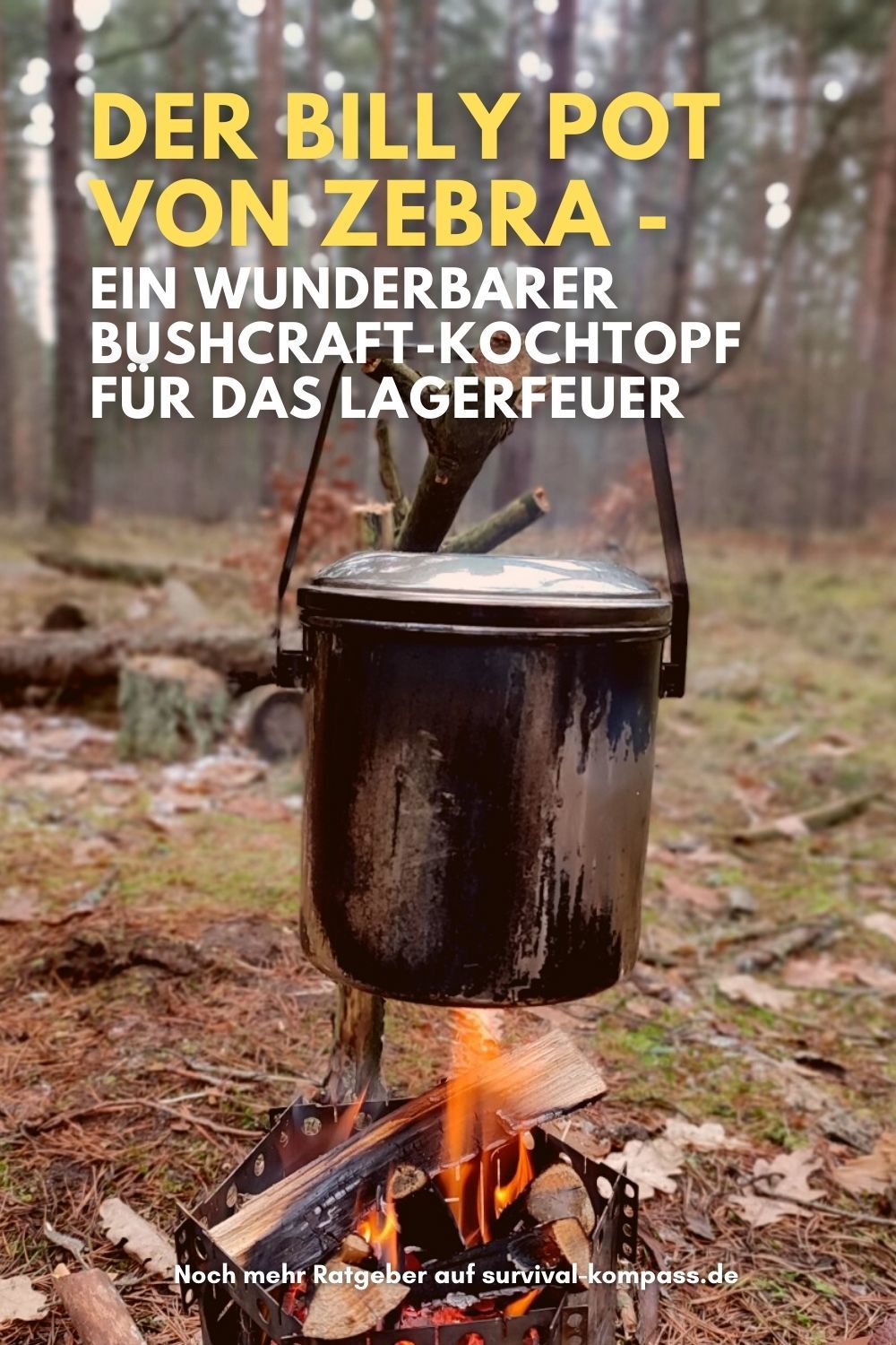 Der Billy Pot von Zebra – ein genialer Bushcraft-Kochtopf