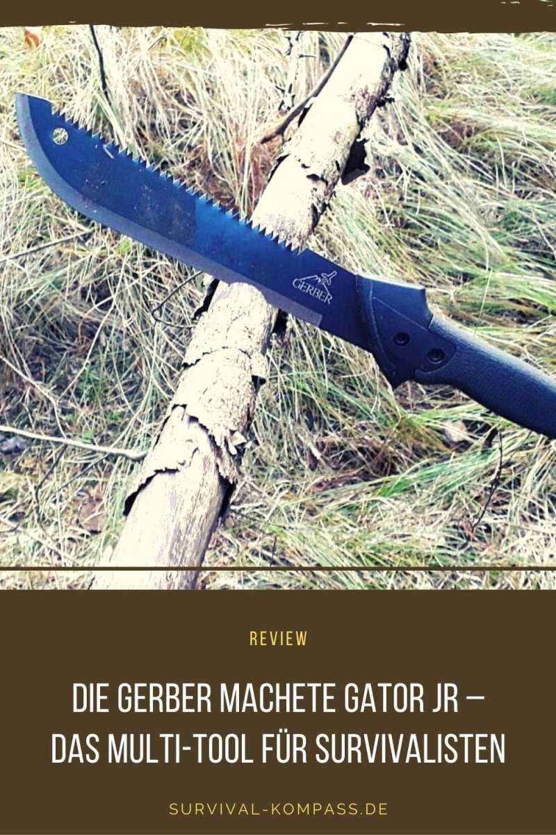 Die Gerber Machete Gator JR – das Outdoor-Multi-Tool