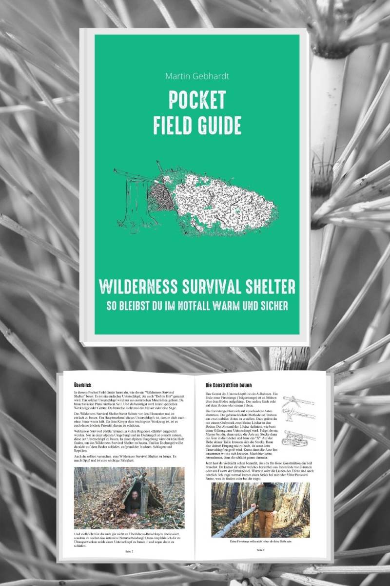 E-Book: Pocket Field Guide: Wilderness Survival Shelter
