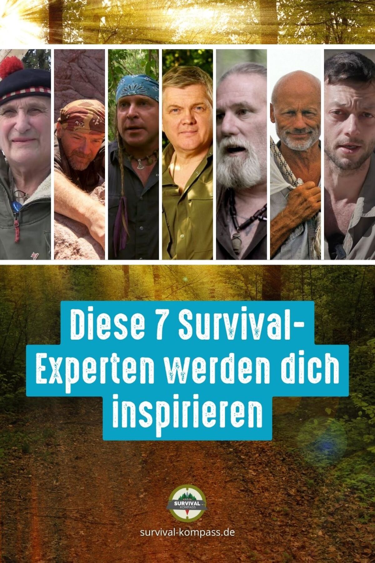 Die 7 besten Survival-Experten, die du kennen solltest